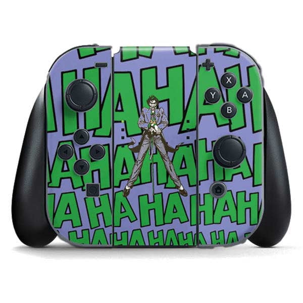 Skinit DC Comics The Joker Vintage pose pattern Nintendo Switch Joy Con ...
