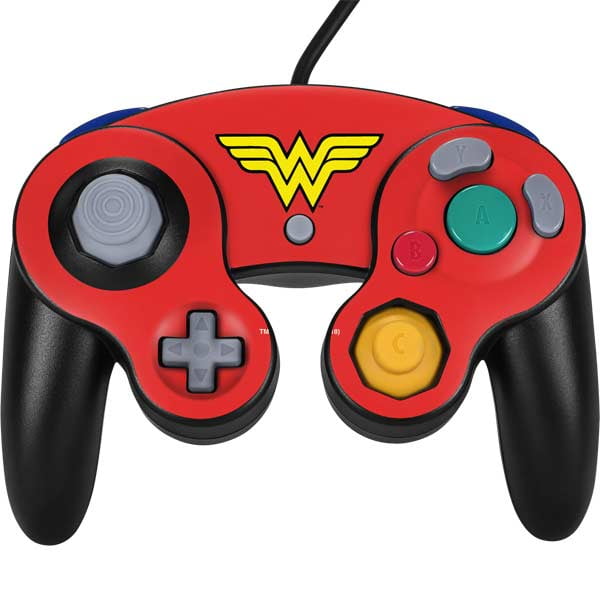 Skinit DC Comics Wonder Woman Classic Logo Nintendo GameCube Controller ...