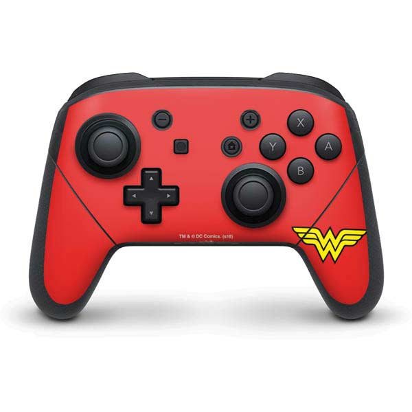 Skinit DC Comics Wonder Woman Classic Logo Nintendo Switch Pro ...