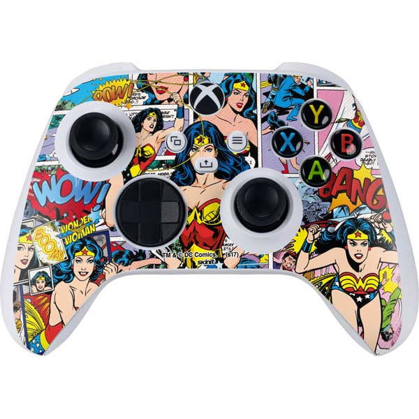 Skinit DC Comics Wonder Woman Comic Blast Xbox Series S Controller Skin ...