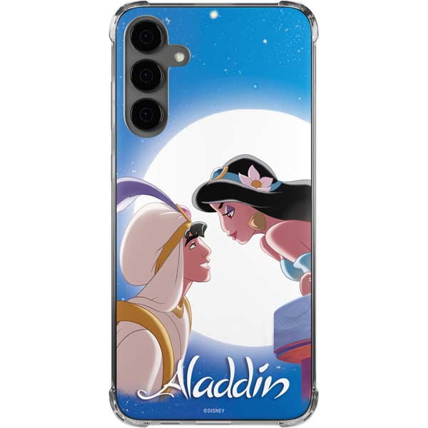 Skinit Disney Aladdin and Princess Jasmine Kiss Galaxy S24 Plus Clear ...