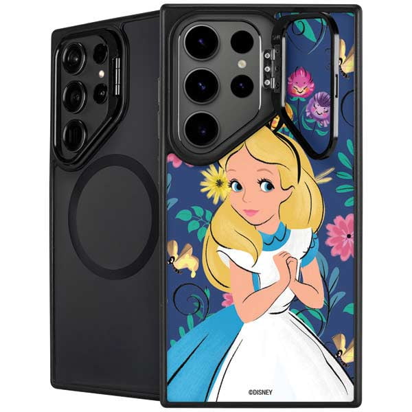 Skinit Disney Alice in Wonderland (animated) Floral Print Galaxy S25 ...