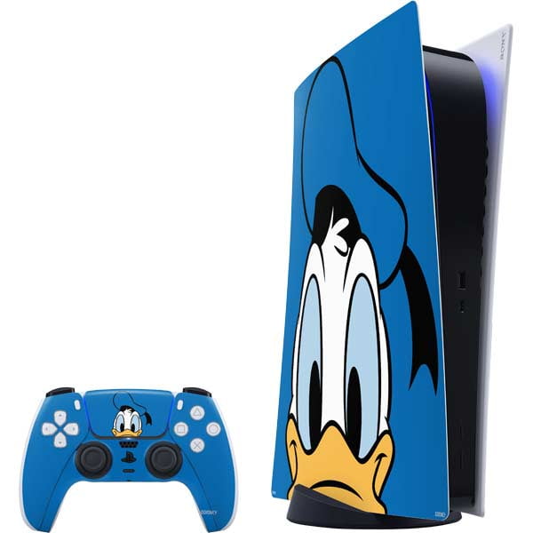 Skinit Disney Friends Donald Duck Up Close PS5 Digital Edition Bundle ...