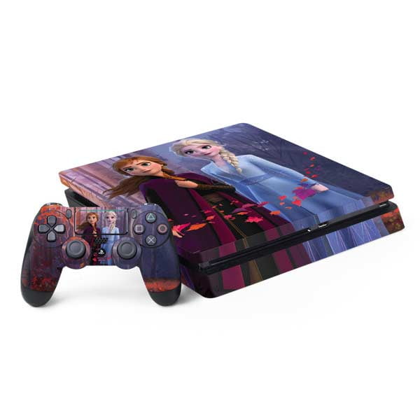 Skinit Disney Frozen II Anna and Elsa PS4 Slim Bundle Skin - Walmart.com