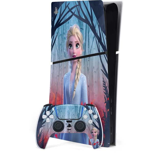Skinit Disney Frozen II Elsa PS5 Slim Digital Edition Bundle Skin ...