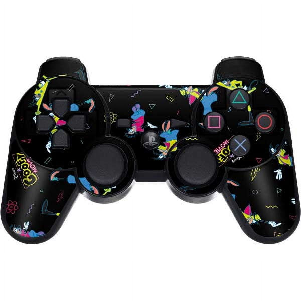 Skinit Disney Goofy Movie Pattern PS3 Dual Shock wireless controller ...