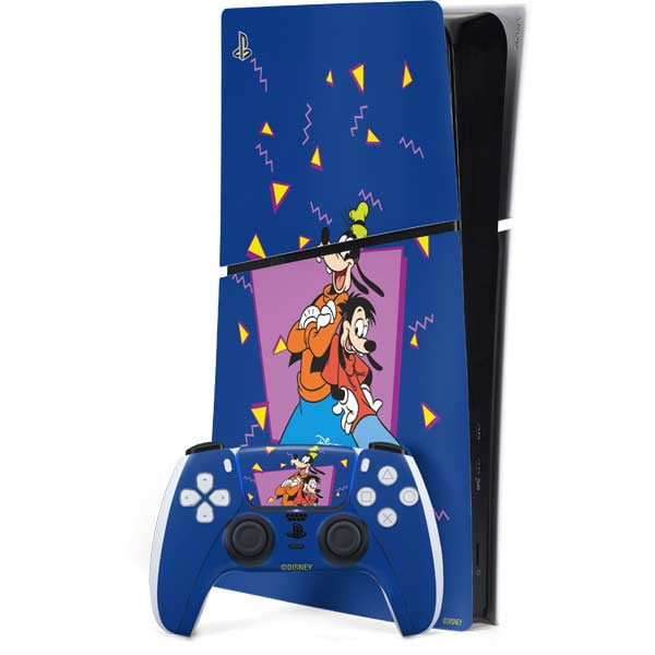 Skinit Disney Goofy and Max PS5 Slim Digital Edition Bundle Skin ...