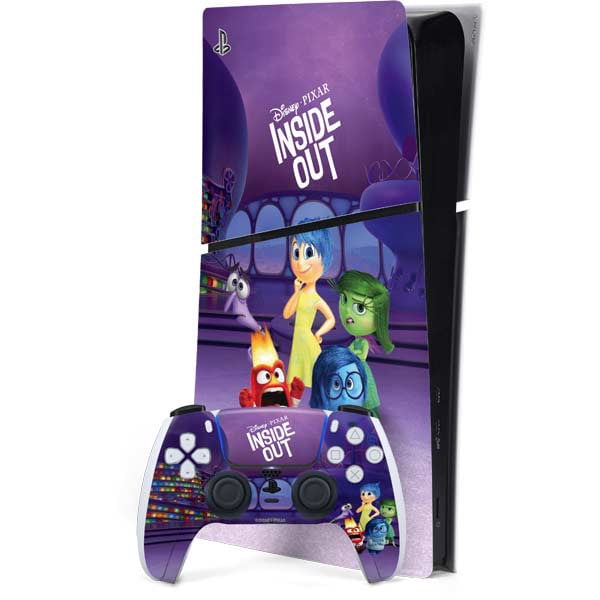Skinit Disney Inside Out Headquarters PS5 Slim Digital Edition Bundle ...
