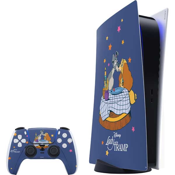 Skinit Disney Lady & The Tramp Bella Notte PS5 Bundle Skin - Walmart.com