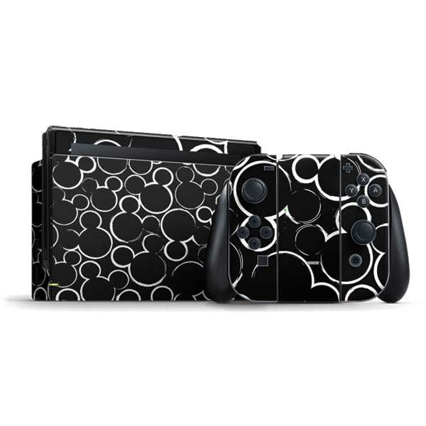 Skinit Disney Mickey Mouse Logo Pattern Nintendo Switch Bundle Skin ...