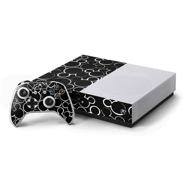 Skinit Disney Mickey Mouse Logo Pattern Xbox One S Console and ...