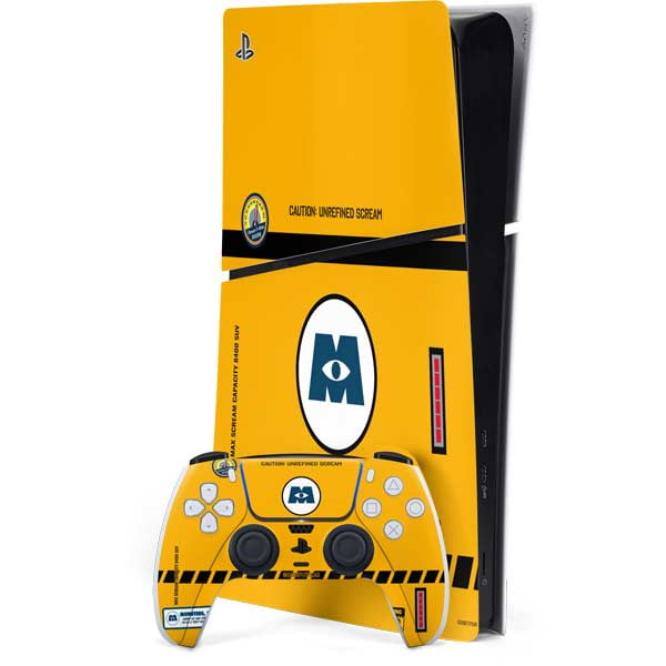 Skinit Disney Monsters Inc. Scream Canister PS5 Slim Digital Edition ...