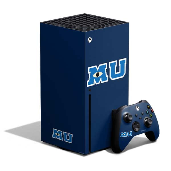 Skinit Disney Monsters University MU Logo Xbox Series X Bundle Skin ...