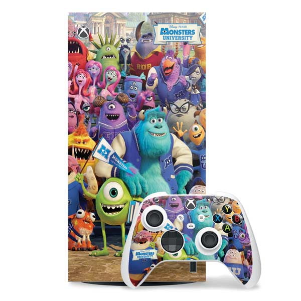 Skinit Disney Monsters University Official Poster XBox Series X Digital ...