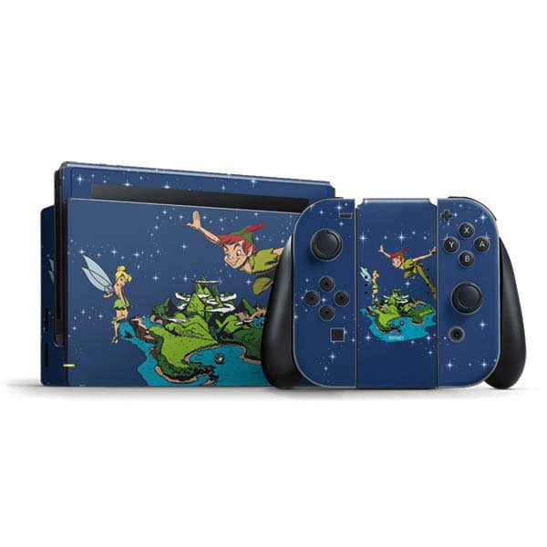 Skinit Disney Peter Pan and Tinker Bell in Neverland Nintendo Switch ...
