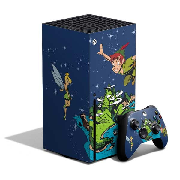 Skinit Disney Peter Pan and Tinker Bell in Neverland Xbox Series X ...