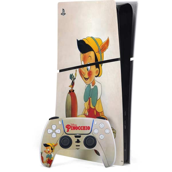Skinit Disney Pinocchio Vintage Portrait PS5 Slim Digital Edition ...