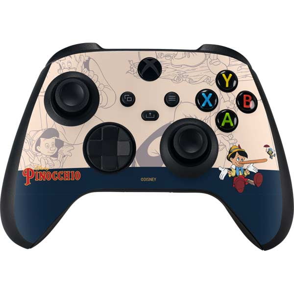 Skinit Disney Pinocchio and Jiminy Cricket Xbox Series X Controller ...