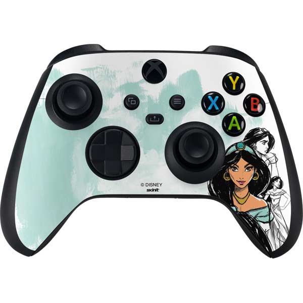 Skinit Disney Princess Jasmine Sketch Xbox Series X Controller Skin ...