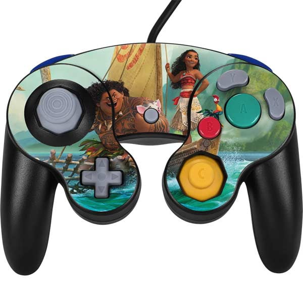 Skinit Disney Princess Moana and Maui Set Sail Nintendo GameCube ...