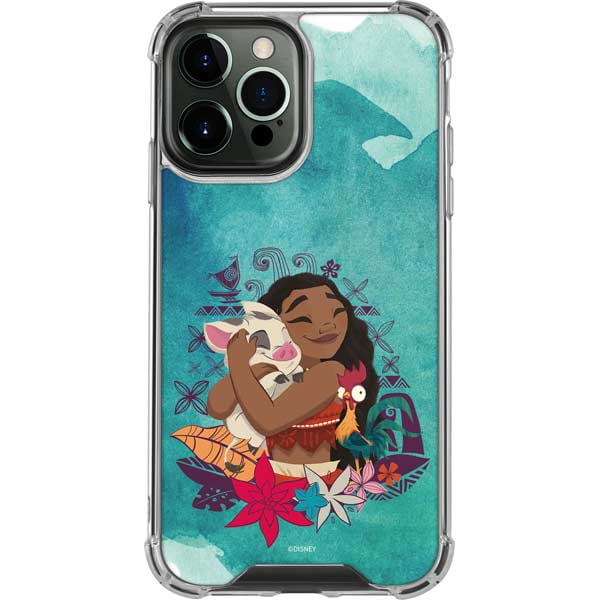 Skinit Disney Princess Moana with Pua and Heihei iPhone 14 Pro Max ...