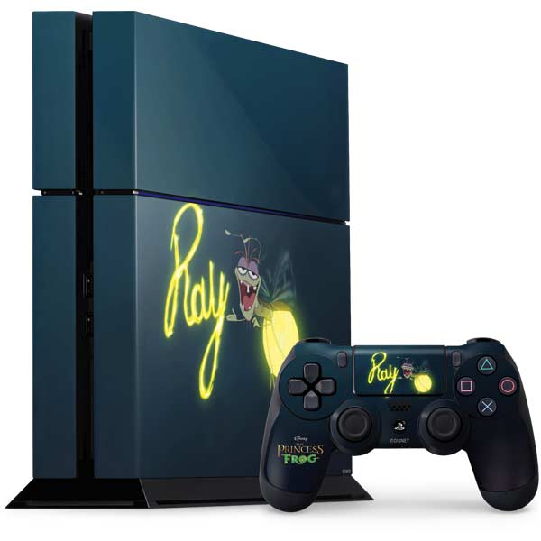 Skinit Disney Princess and The Frog Ray PS4 Console and Controller ...