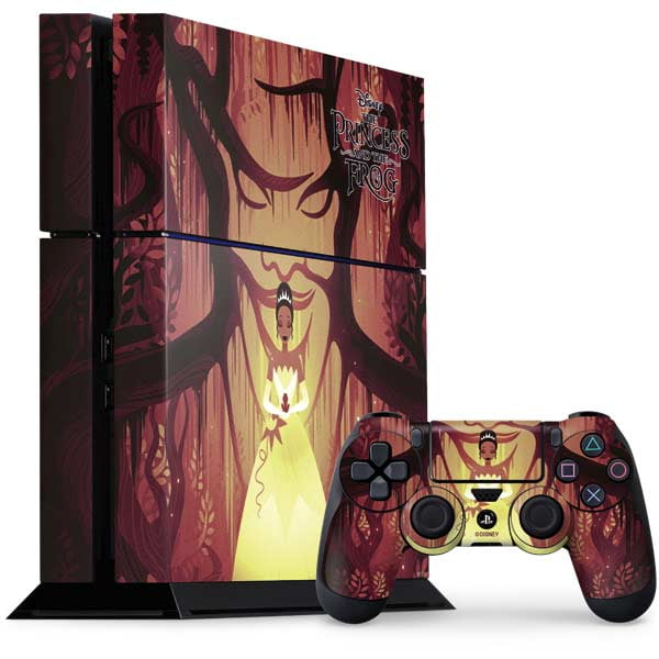 Skinit Disney Princess and The Frog Tiana and Dr. Facilier PS4 Console ...