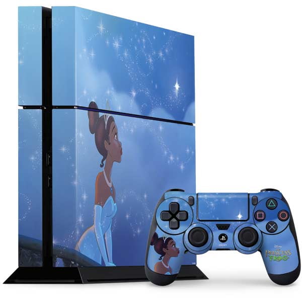 Skinit Disney Princess and The Frog Tianaâ€™s Wish PS4 Console and ...