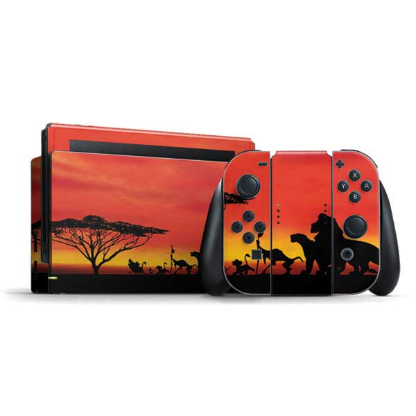 Skinit Disney The Lion King Pride Rock Crew Nintendo Switch Bundle Skin ...