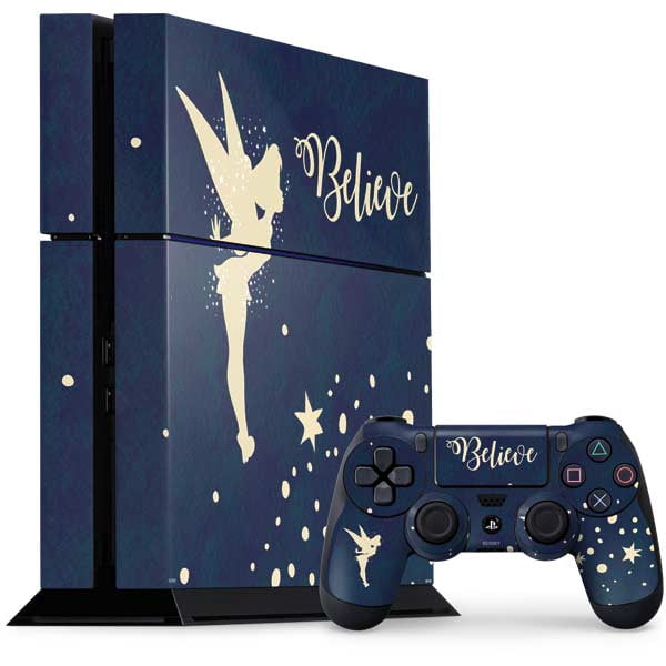 Skinit Disney Tinker Bell Believe PS4 Console and Controller Bundle ...