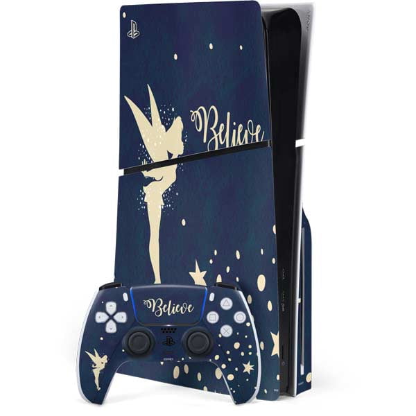 Skinit Disney Tinker Bell Believe PS5 Slim Disk Bundle Skin - Walmart.com