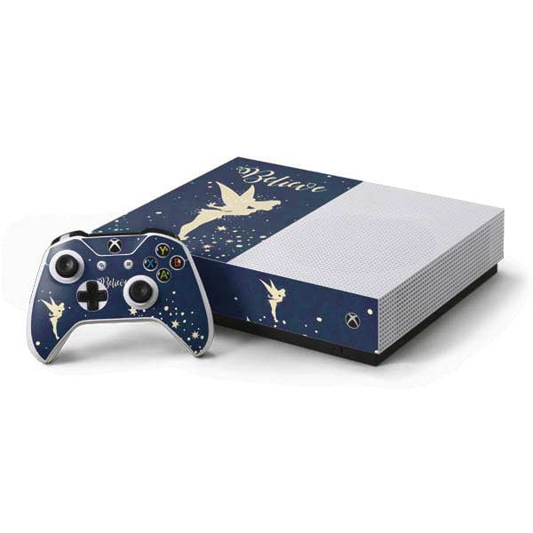 Skinit Disney Tinker Bell Believe Xbox One S All-Digital Edition Bundle ...