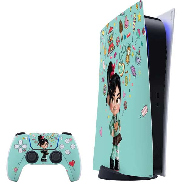Skinit Disney Wreck-it Ralph Vanellope Sugar Icons PS5 Digital Edition ...