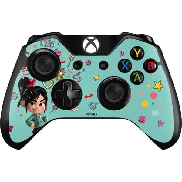 Skinit Disney Wreck-it Ralph Vanellope Sugar Icons Xbox One Controller ...