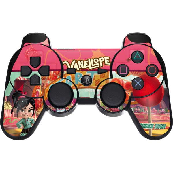 Skinit Disney Wreck-it Ralph Vanellope Sugar Rush PS3 Dual Shock ...