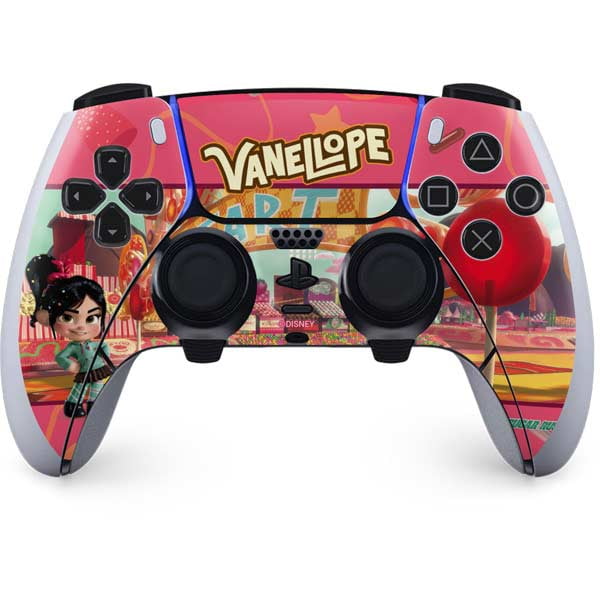 Skinit Disney Wreck-it Ralph Vanellope Sugar Rush PS5 DualSense Edge ...