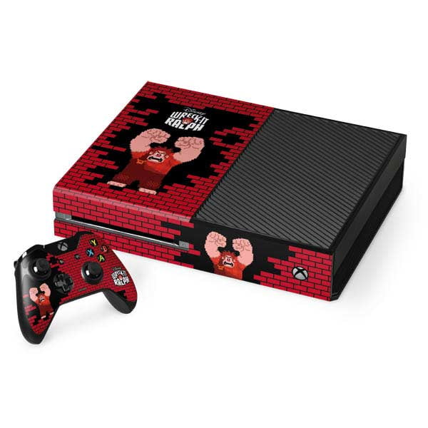 Skinit Disney Wreck-it Ralph Vintage Arcade Xbox One Console and ...