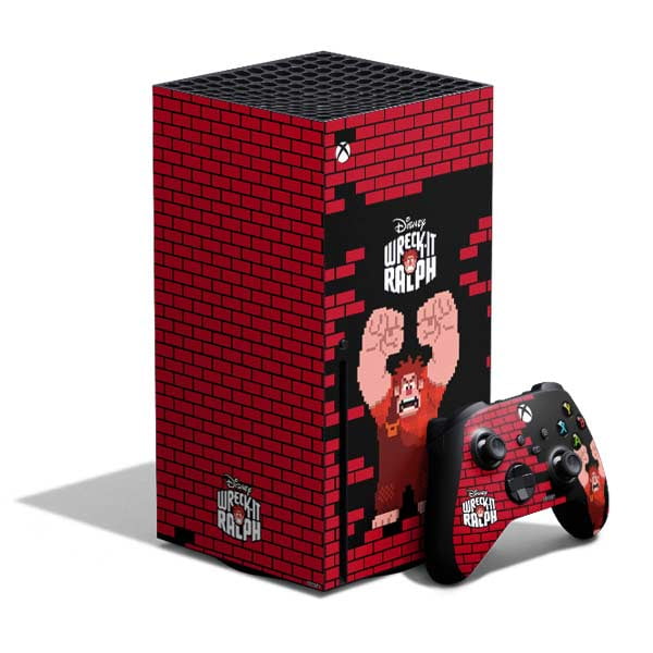 Skinit Disney Wreck-it Ralph Vintage Arcade Xbox Series X Bundle Skin ...