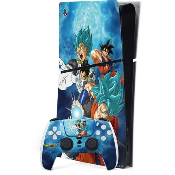 Skinit Dragon Ball Super Goku Vegeta Super Ball PS5 Slim Digital ...