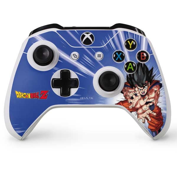Skinit Dragon Ball Z Goku Kamehameha Blast Xbox One S Controller Skin ...