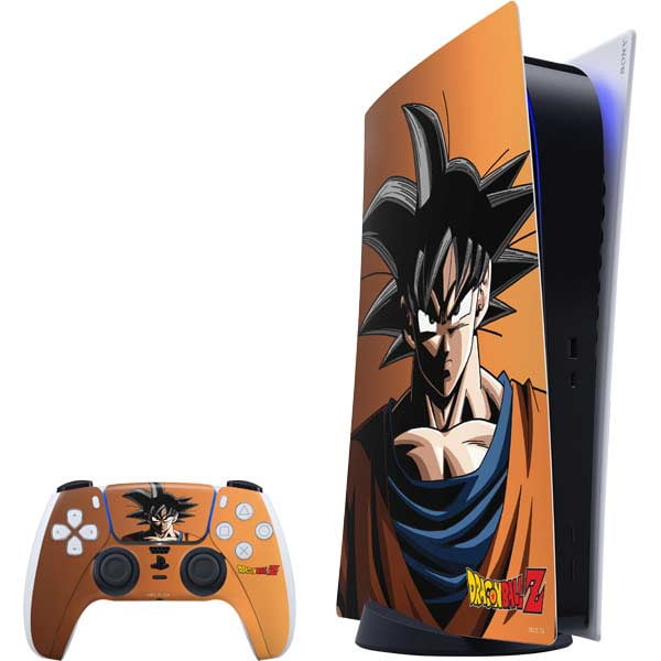 Skinit Dragon Ball Z Goku Portrait PS5 Digital Edition Bundle Skin ...