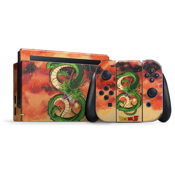 Skinit Dragon Ball Z One Wish Shenron Nintendo Switch Bundle Skin ...