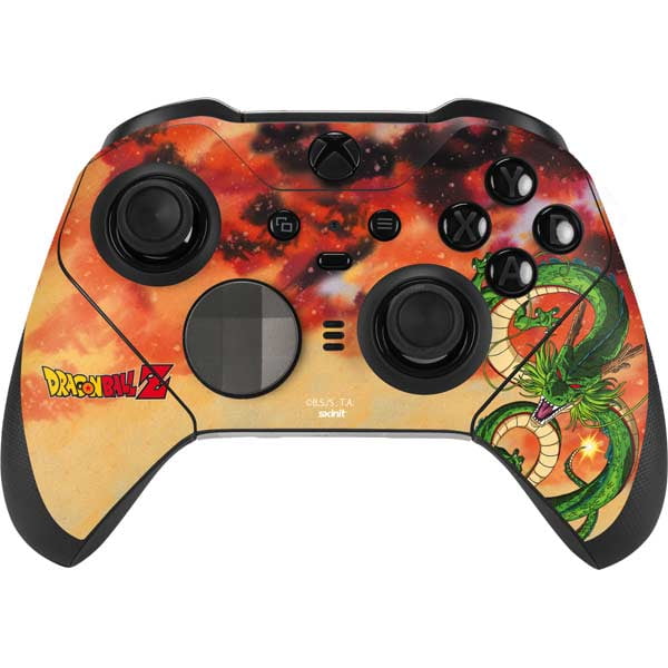 Skinit Dragon Ball Z One Wish Shenron Xbox Elite Wireless Controller ...