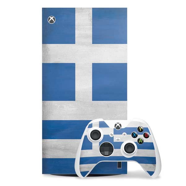Skinit Greece Flag Distressed XBox Series X Digital Edition Bundle Skin ...