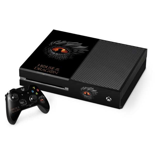 Skinit HBO House of the Dragon Burning Dragon Xbox One Console and ...