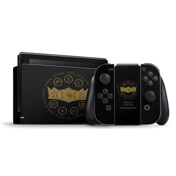 Skinit HBO House of the Dragon Crown and Sigils Nintendo Switch Bundle ...