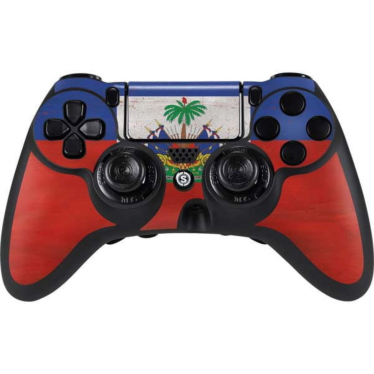 Skinit Haitian Flag Distressed PS4/PC SCUF Impact Controller Skin ...