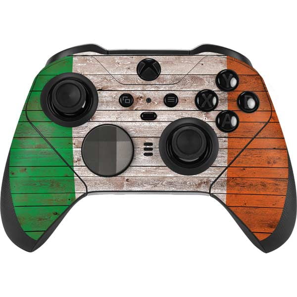 Skinit Ireland Flag Dark Wood Xbox Elite Wireless Controller Series 2 ...