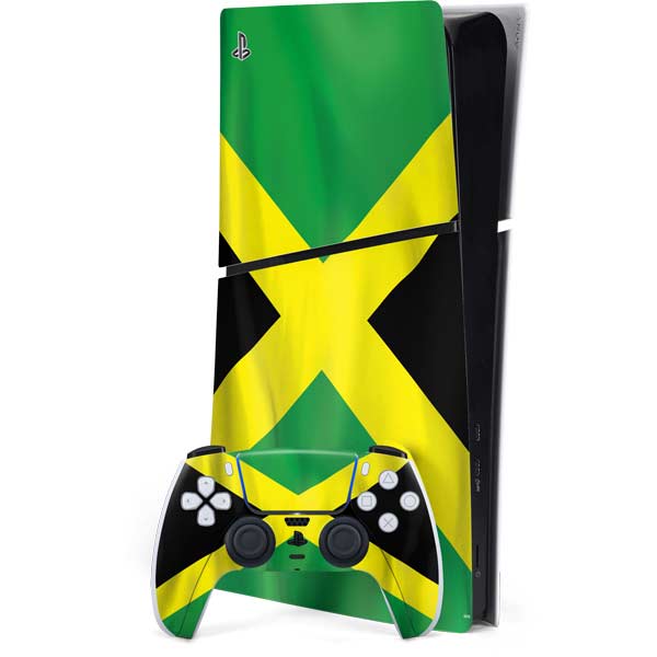 Skinit Jamaica Flag PS5 Slim Digital Edition Bundle Skin - Walmart.com