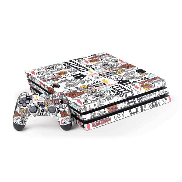Skinit Looney Tunes Bugs Bunny Patches PS4 Pro Bundle Skin - Walmart.com